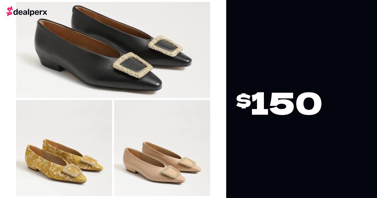 Sale on Sam Edelman JANINA POINTED TOE FLAT