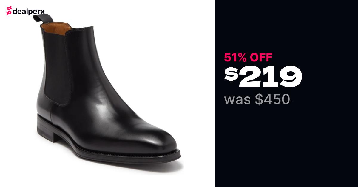 Sale on Magnanni Burlo Leather Chelsea Boot