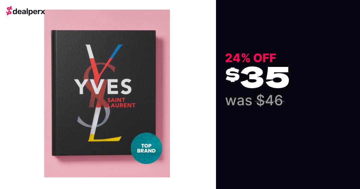 Sale on ABRAMS Hardcover Yves Saint Laurent Coffee Table Book
