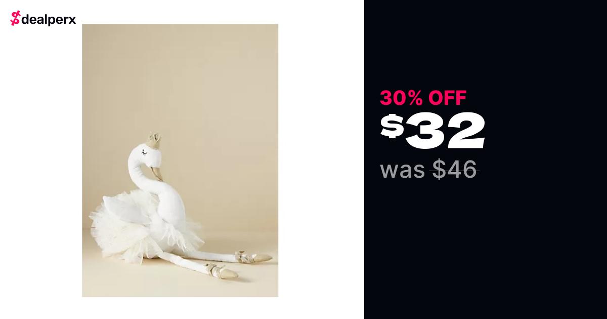 Sale on Mon Ami Layla the Swan Ballerina Plush Doll