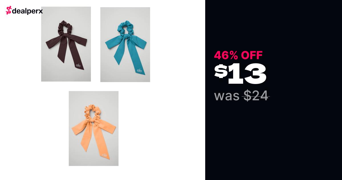 Sale on Alo Yoga Love Knots Tie Scrunchie