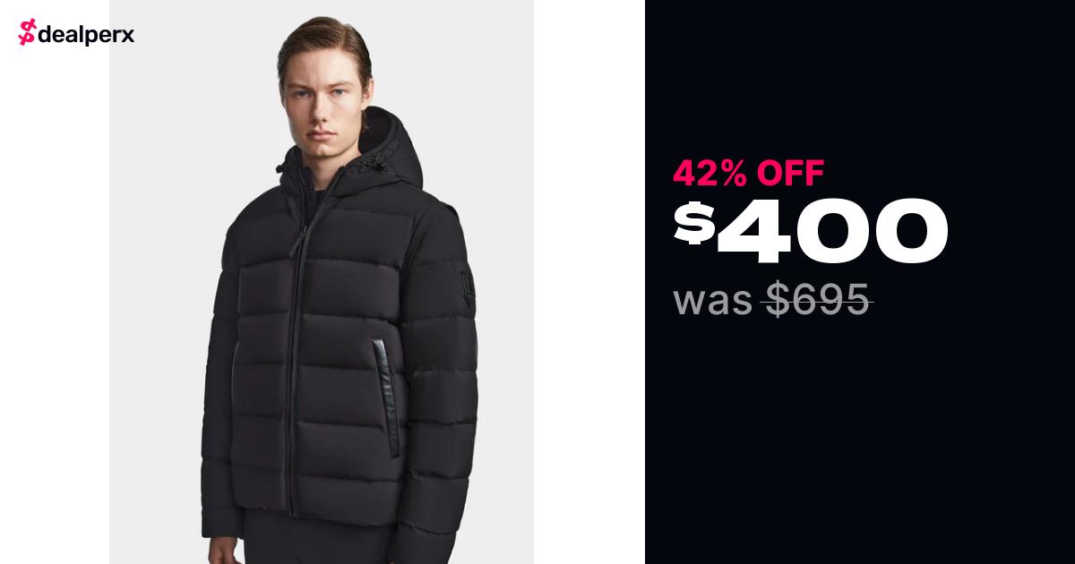 Sale on Rudsak Demian Men's 2-in-1 Matte Down Puffer Jacket with ...