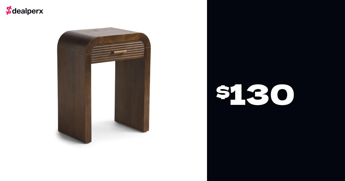 Sale on Tahari Arch Fluted Side Table