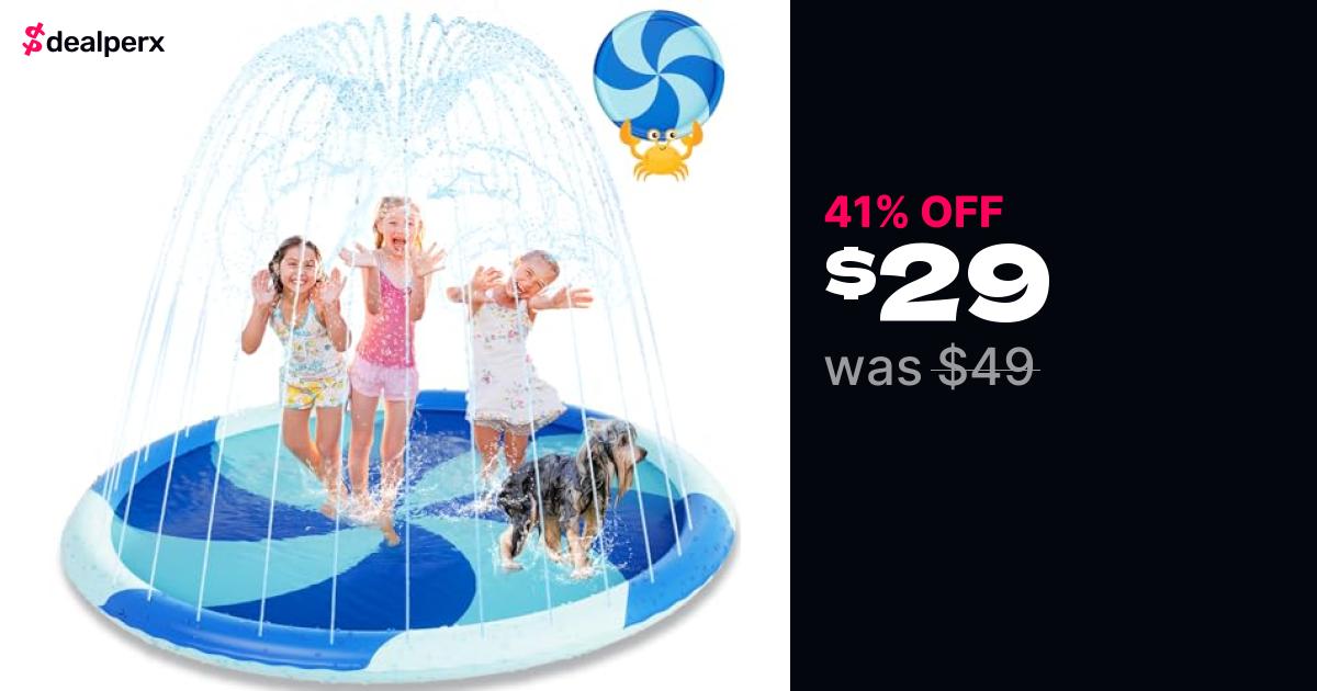 Sebor Splash Pad for Toddlers - Dealperx