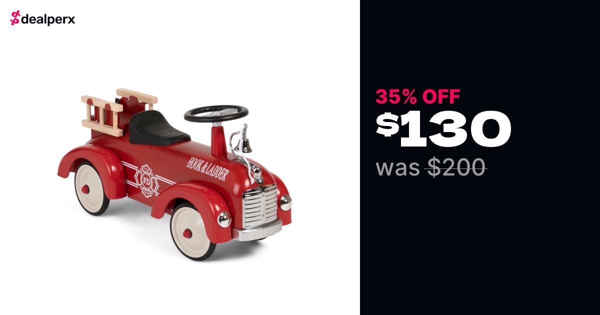 Sale on SCHYLLING Metal Speedster Fire Truck