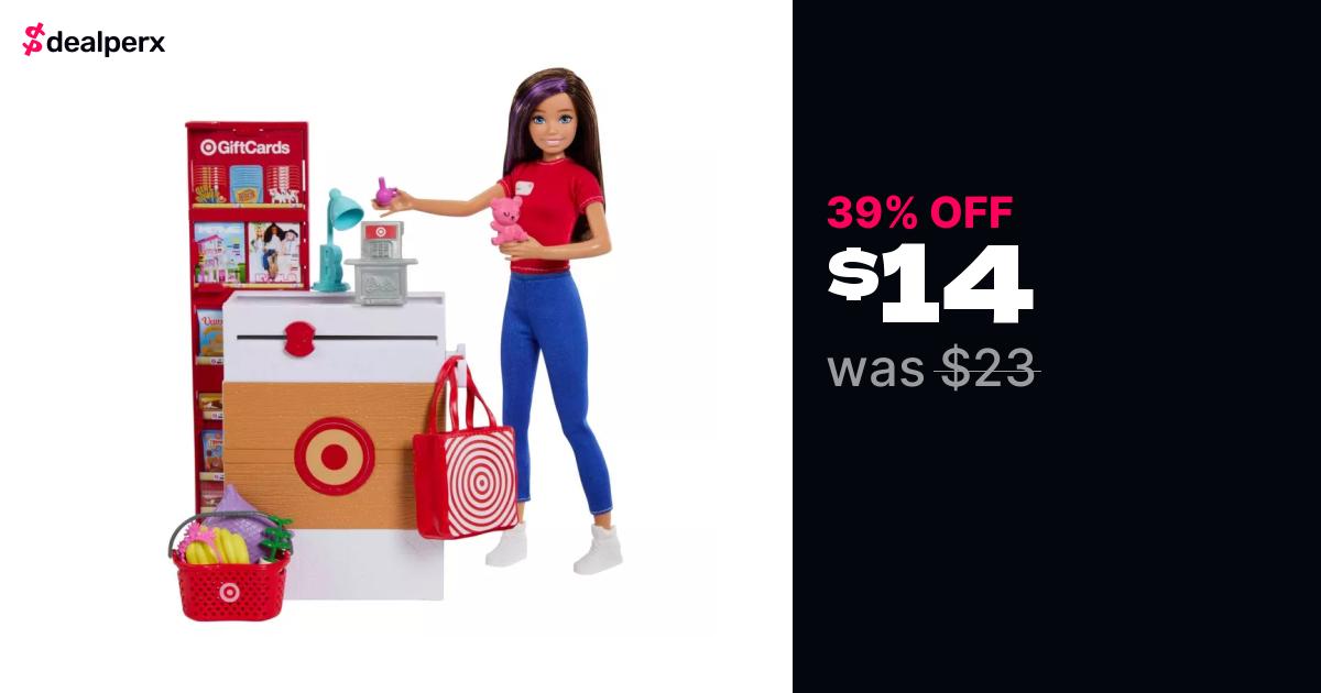 Barbie Skippers First Job Target Doll Set with Checkout Stand and ...