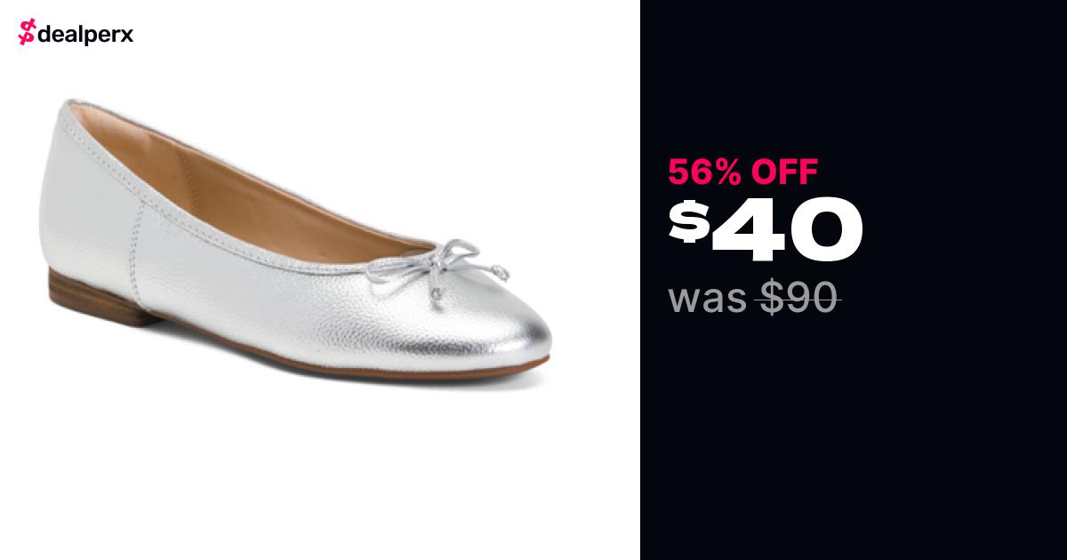 Sale on Clarks Leather Fawna Lily Comfort Ballet Flats
