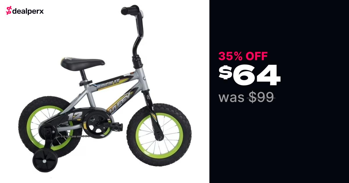 12" Huffy Rock It Kids Bicycle, 12" Wheels, Ages 3+ Years, Training ...
