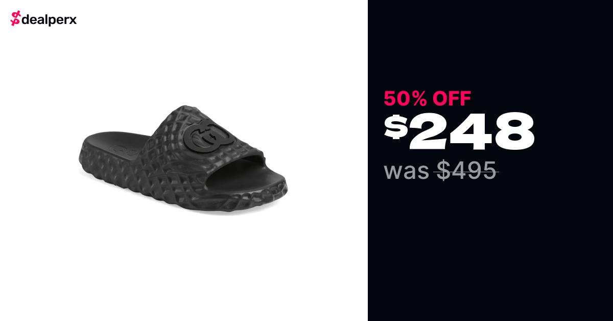 Sale on Gucci Water Ripple Pool Slide (men)