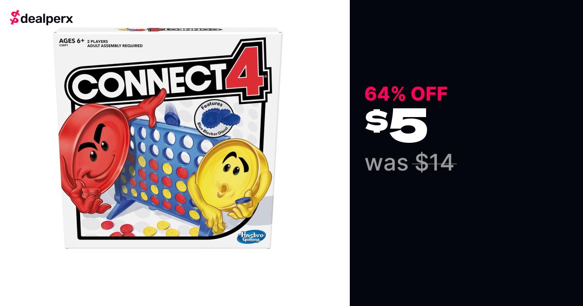 Hasbro Gaming Connect 4 Strategy Board Game for Ages 6 and Up (amazon ...