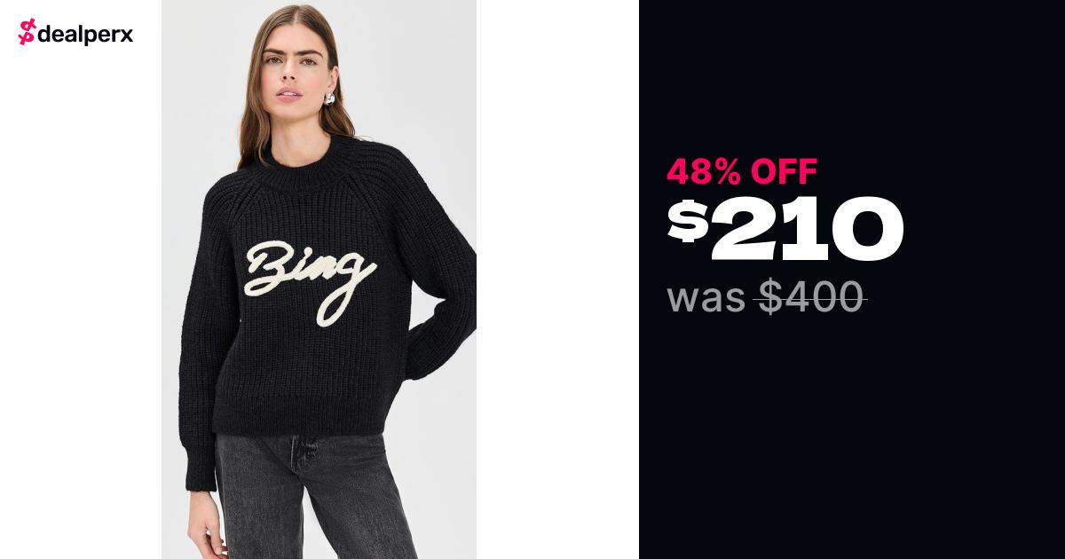 Sale on Anine Bing Bing Kendrick Sweater