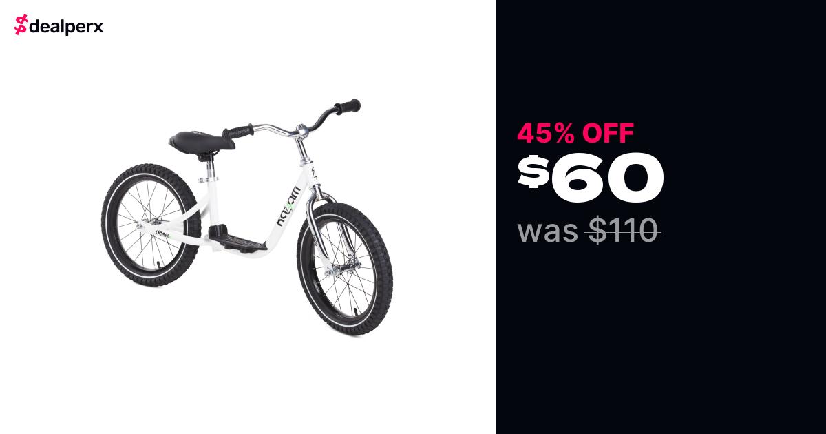 Sale on KAZAM TOYS 16in Dash Air Balance Bicycle