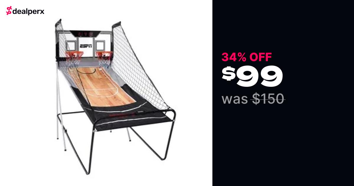 ESPN 2 Player Arcade Basketball Game - Dealperx