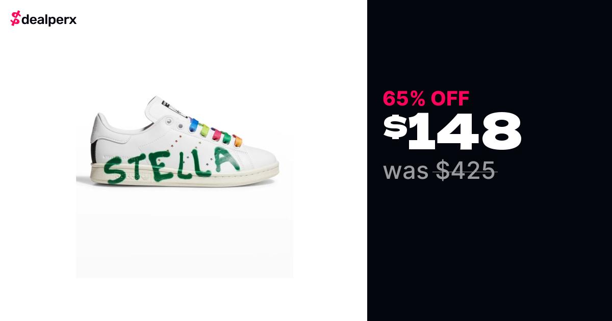 Sale on Stella McCartney Graffiti Logo Low-Top Sneakers size 5-6.5