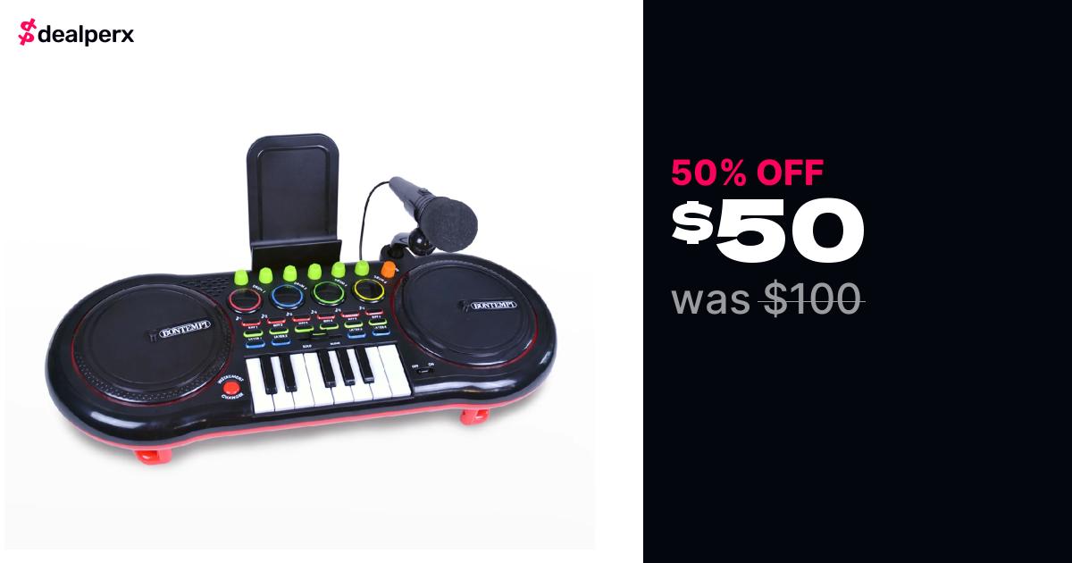 Kid's Turntable Toy DJ Mixer - Dealperx