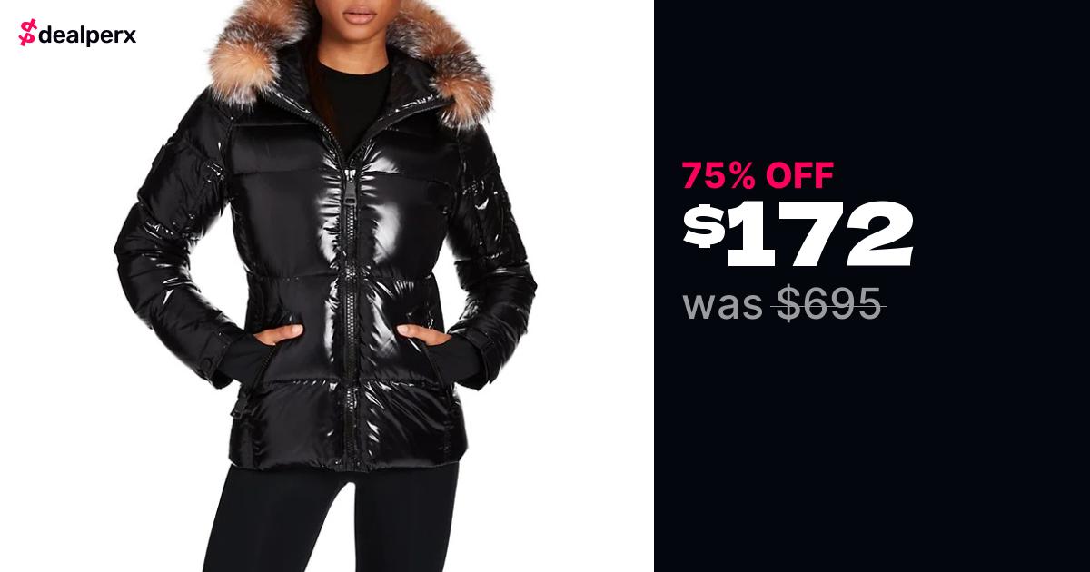 Sale on SAM. Blake Fur-Trim Puffer Down Jacket