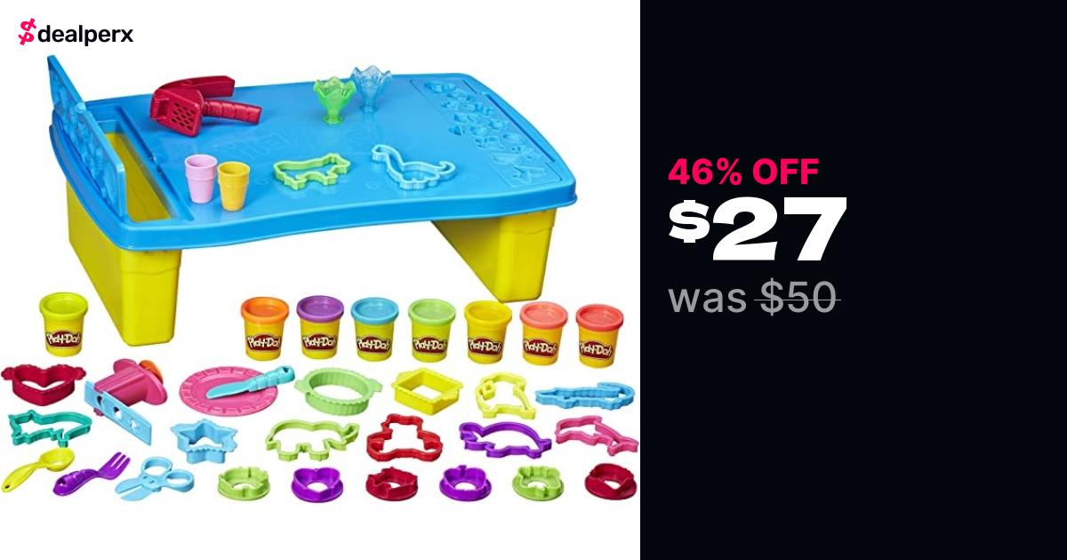 Play-Doh Play 'N Store Kids Play Table for Arts & Crafts Activities ...