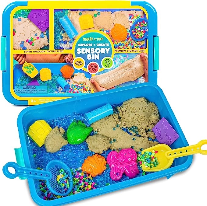 Made by Me Explore + Create Sea Life Sensory Bin, Fun Sensory Bins for ...