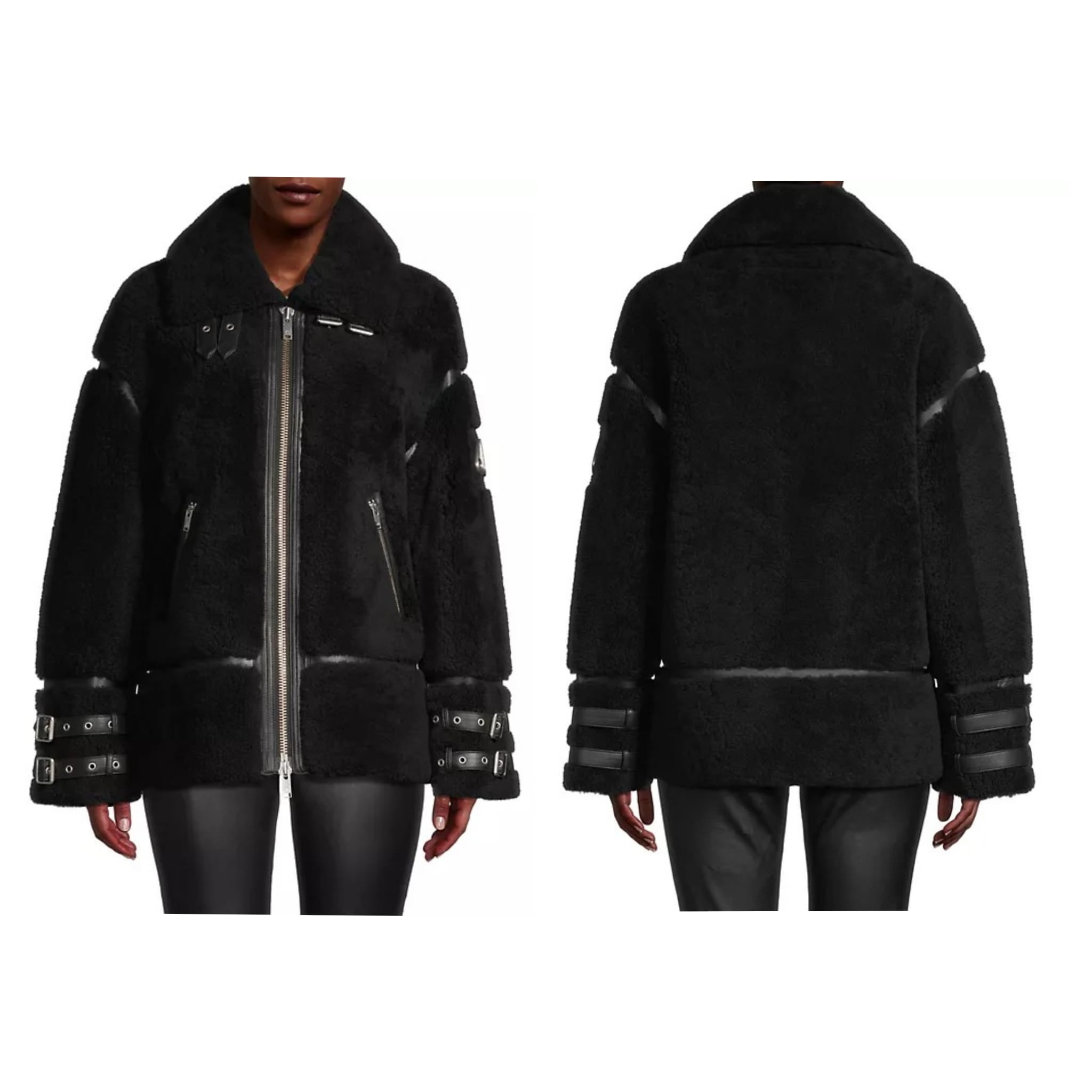Sale on Moose Knuckles Golden Prairie Shearling Jacket